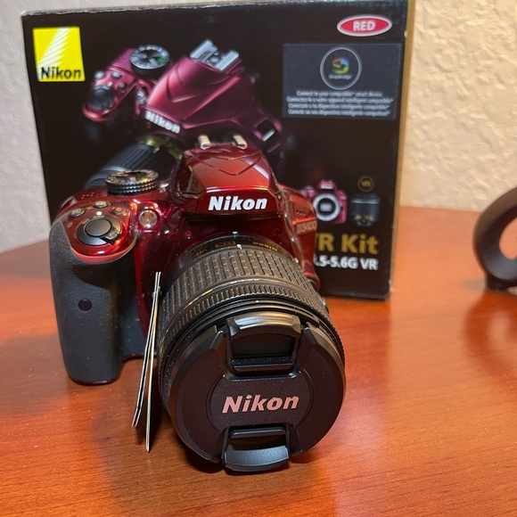Nikon | Cameras, Photo & Video | Nikon D340 855 Vr Kit Red | Poshmark
